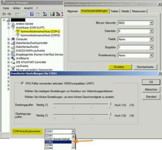 COM-Port eines Geräts ändern per PowerShell