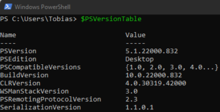 Welche PowerShell-Version habe ich? - PowerShell-Version anzeigen