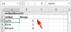 Excel: Oberste Zeile fixieren - Spalten und Zeilen fixieren