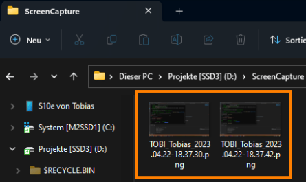 Screenshots mit PowerShell automatisch unter Windows speichern