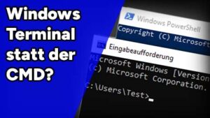 Windows Terminal - ein Fenster für CMD-Line und PowerShell
